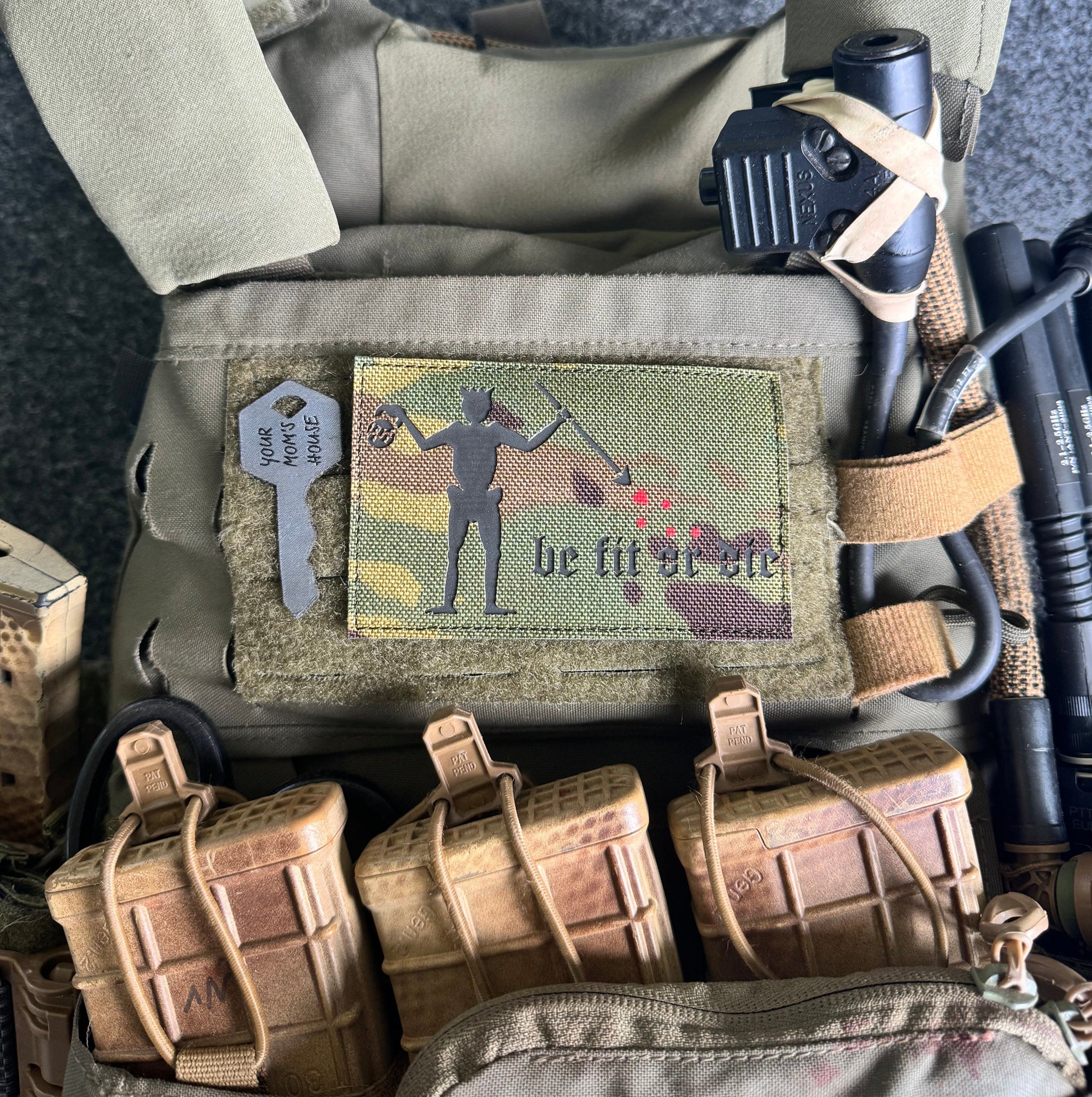 Infrarot Be fit or die Patch | PPF Germany